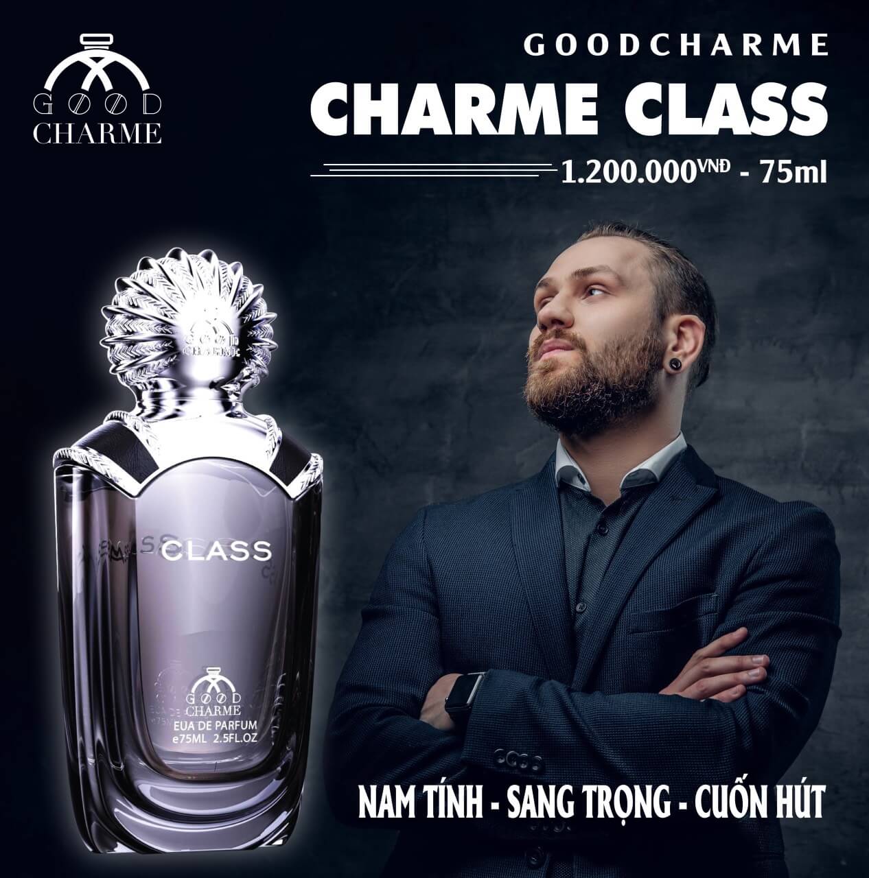 Nước Hoa Nam Hương An tức hương CHARME CLASS